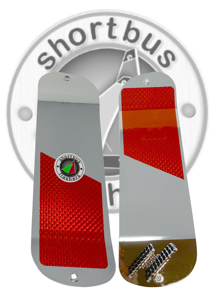 Dipped Mirror Chrome - Red Scale – ShortBus Flashers