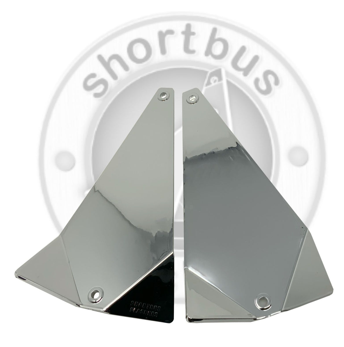 Dipped Mirror Chrome Triangle – ShortBus Flashers